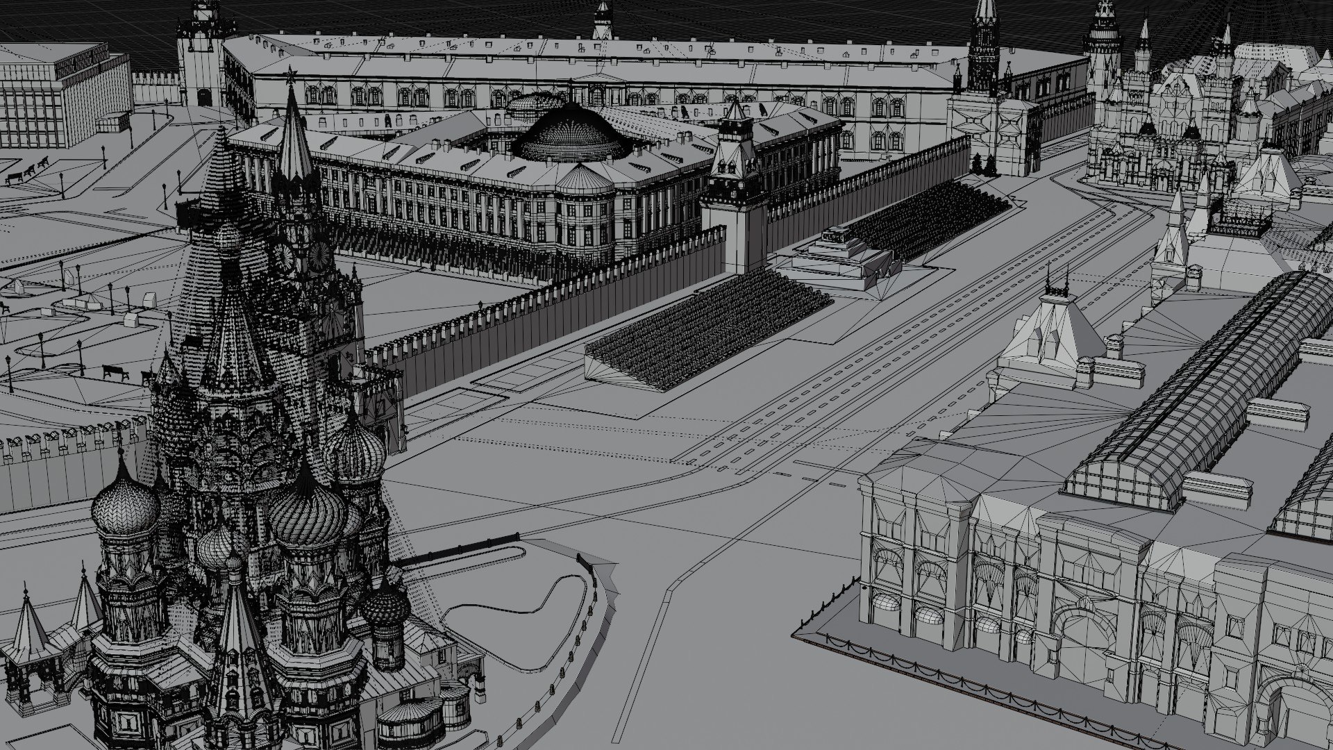Moscow Kremlin Model - TurboSquid 1875536