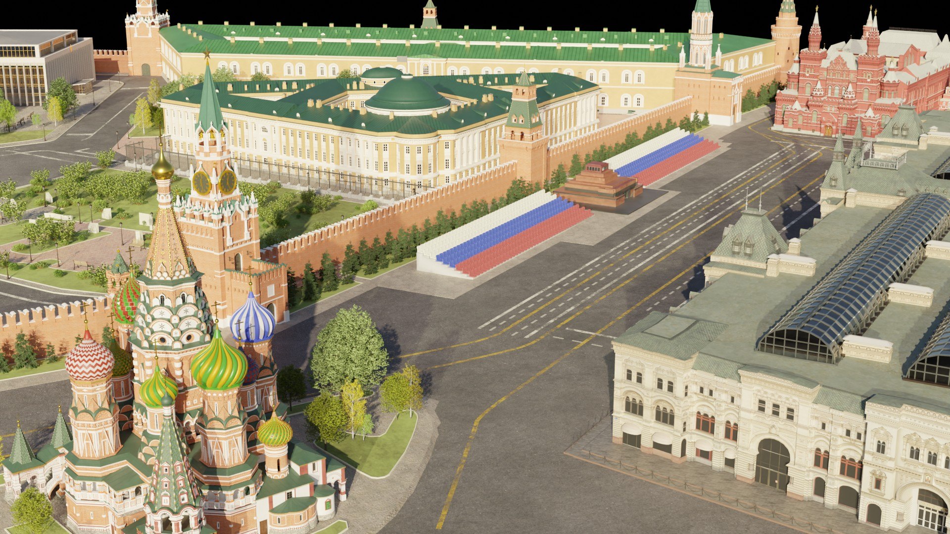 Moscow Kremlin Model - TurboSquid 1875536