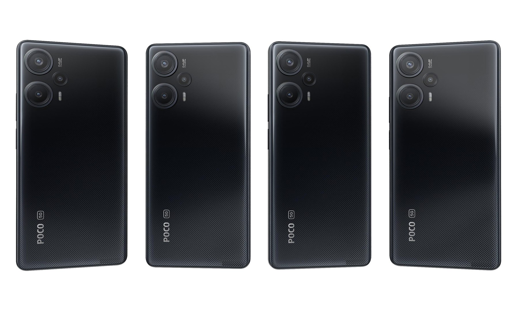 3D Xiaomi Poco F5 Black - TurboSquid 2082724