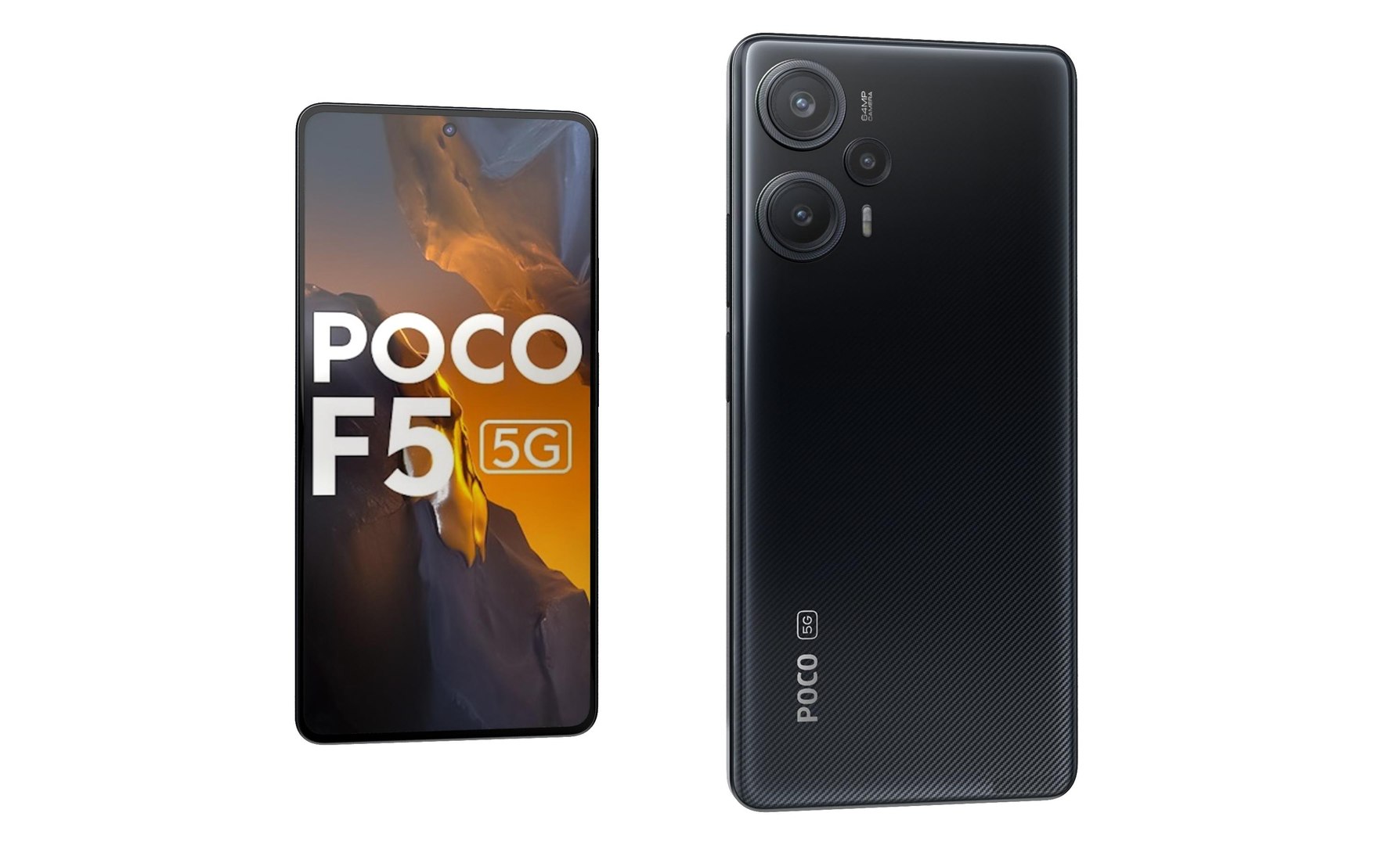 3D Xiaomi Poco F5 Black - TurboSquid 2082724