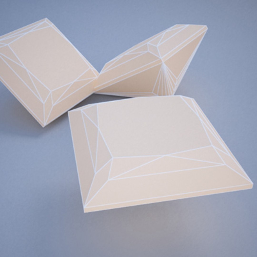 Diamond Princess Cut - 3d Model