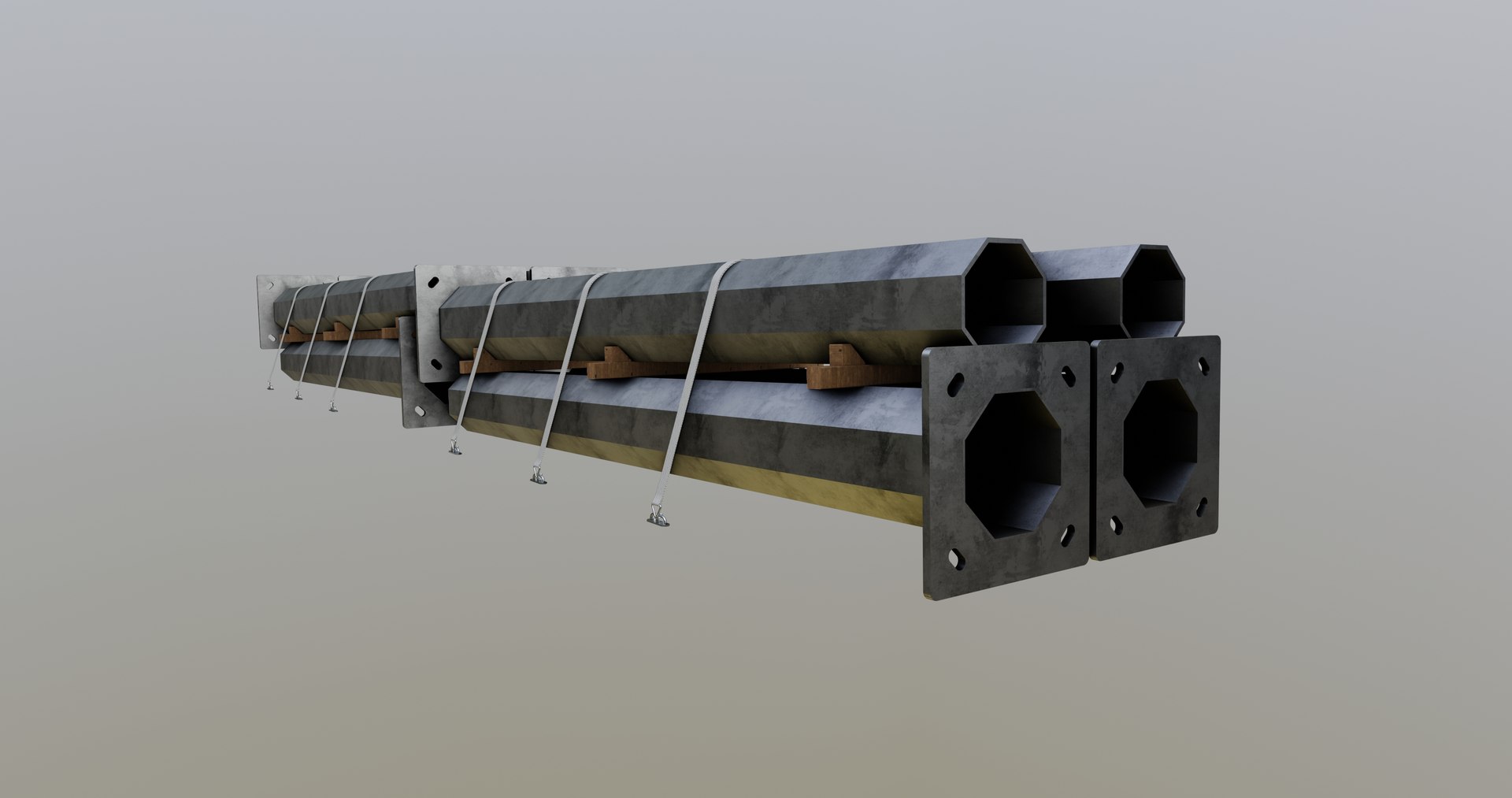 3D CARGO MODELS FOR TRUCK TRAILER-Polygon Pole Type-2 - TurboSquid 2291609