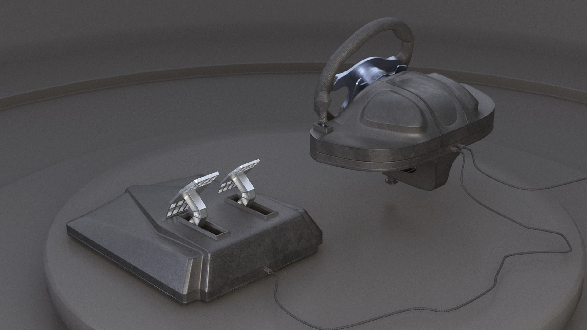 3D Model Gaming Wheel Controller - TurboSquid 2115480