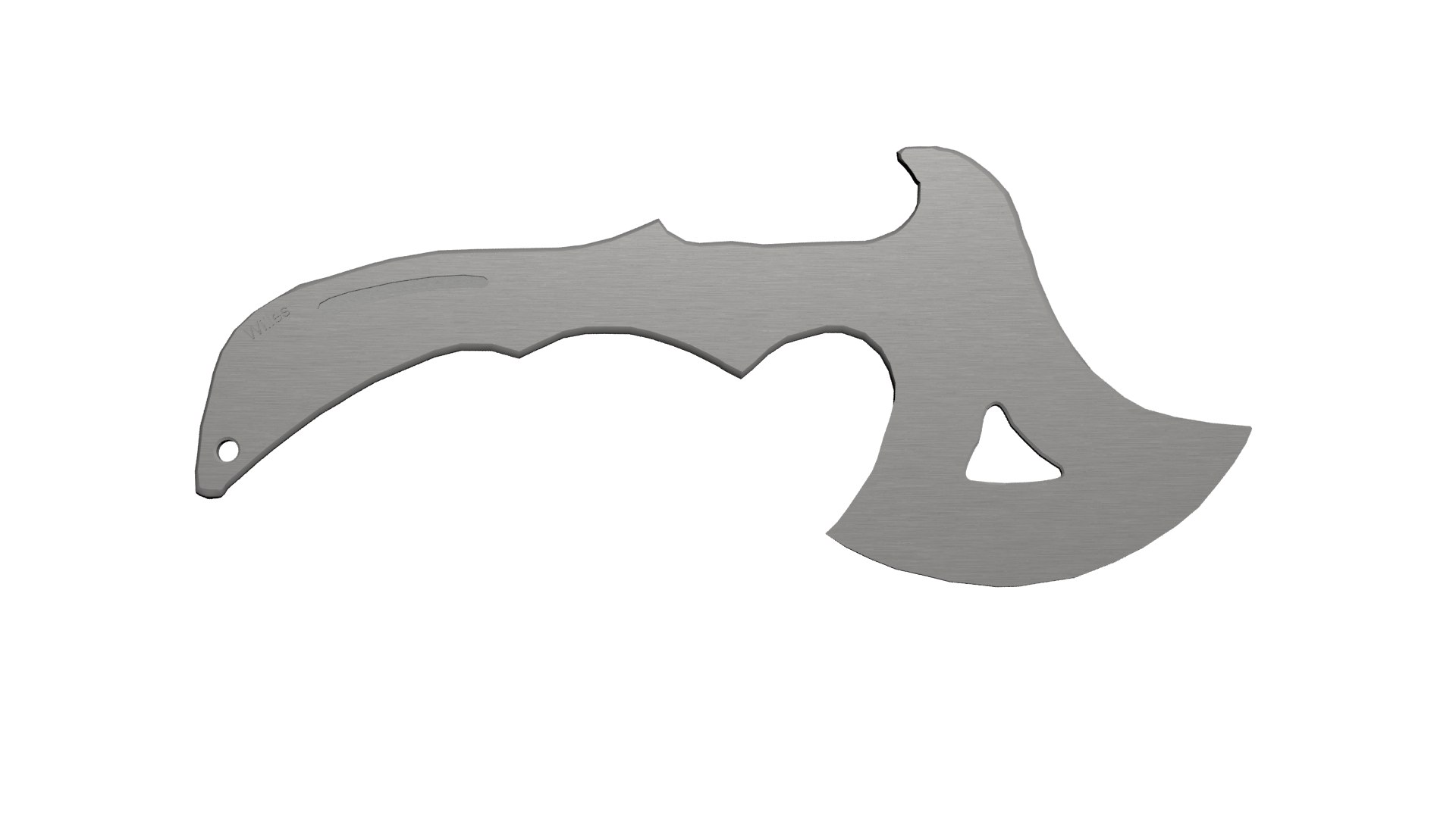 Free Throwing Axe 3d Model