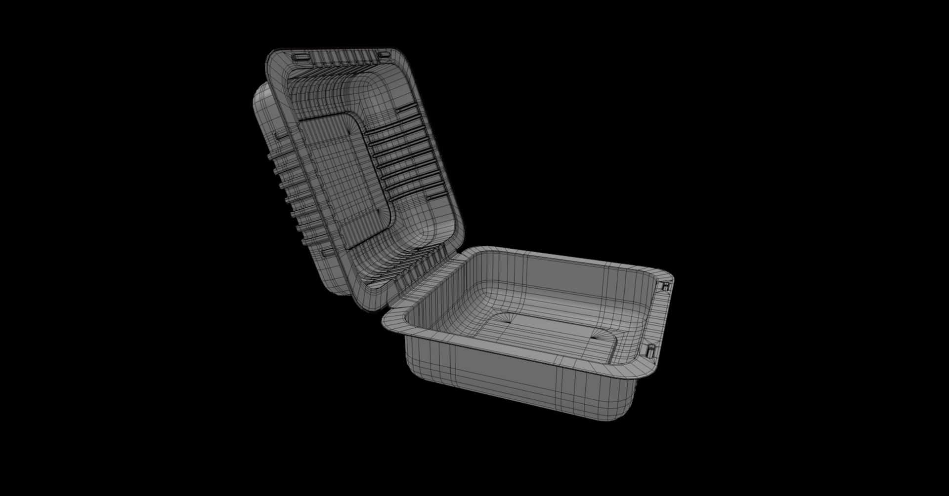 Plastic Food Box 3D - TurboSquid 2307704