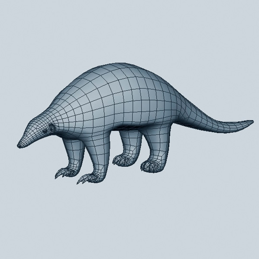 Pangolin 3D Model - TurboSquid 1334350