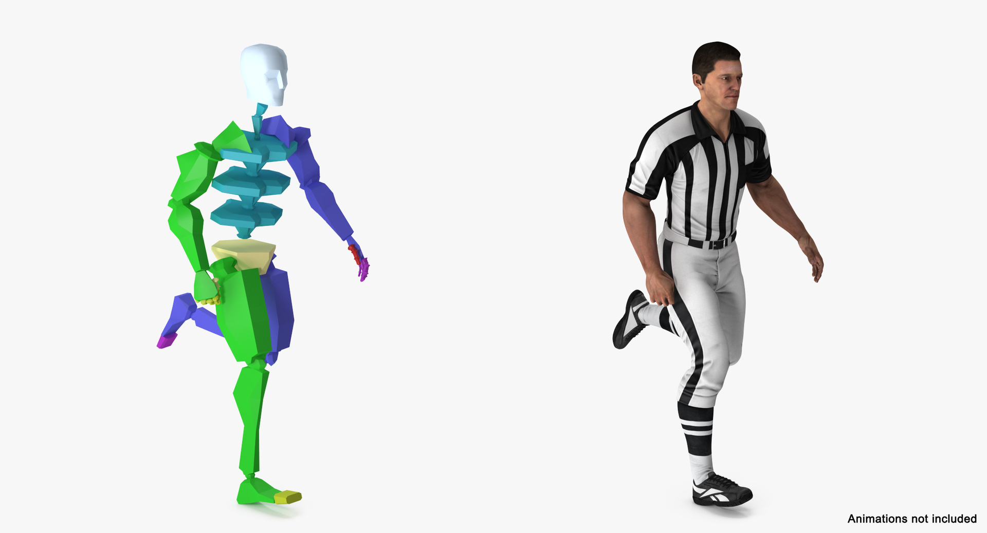 3D american football referee rigged model - TurboSquid 1197554