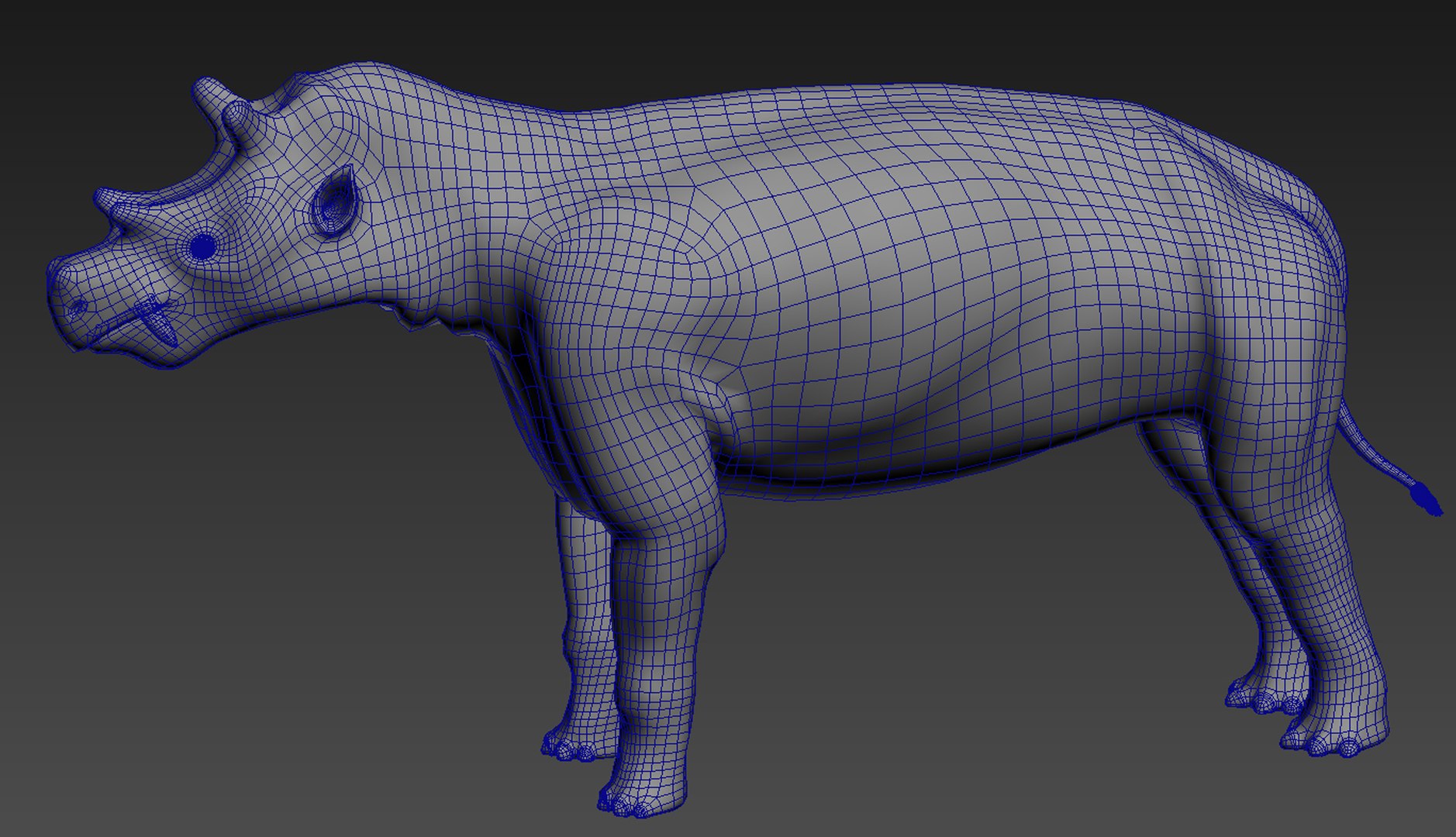 Uintatherium Model - TurboSquid 1730345