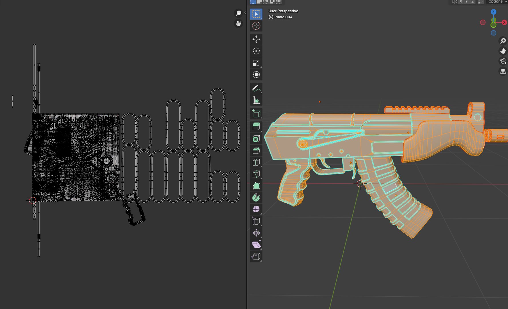 AK47-C39-Micro Model - TurboSquid 2292394