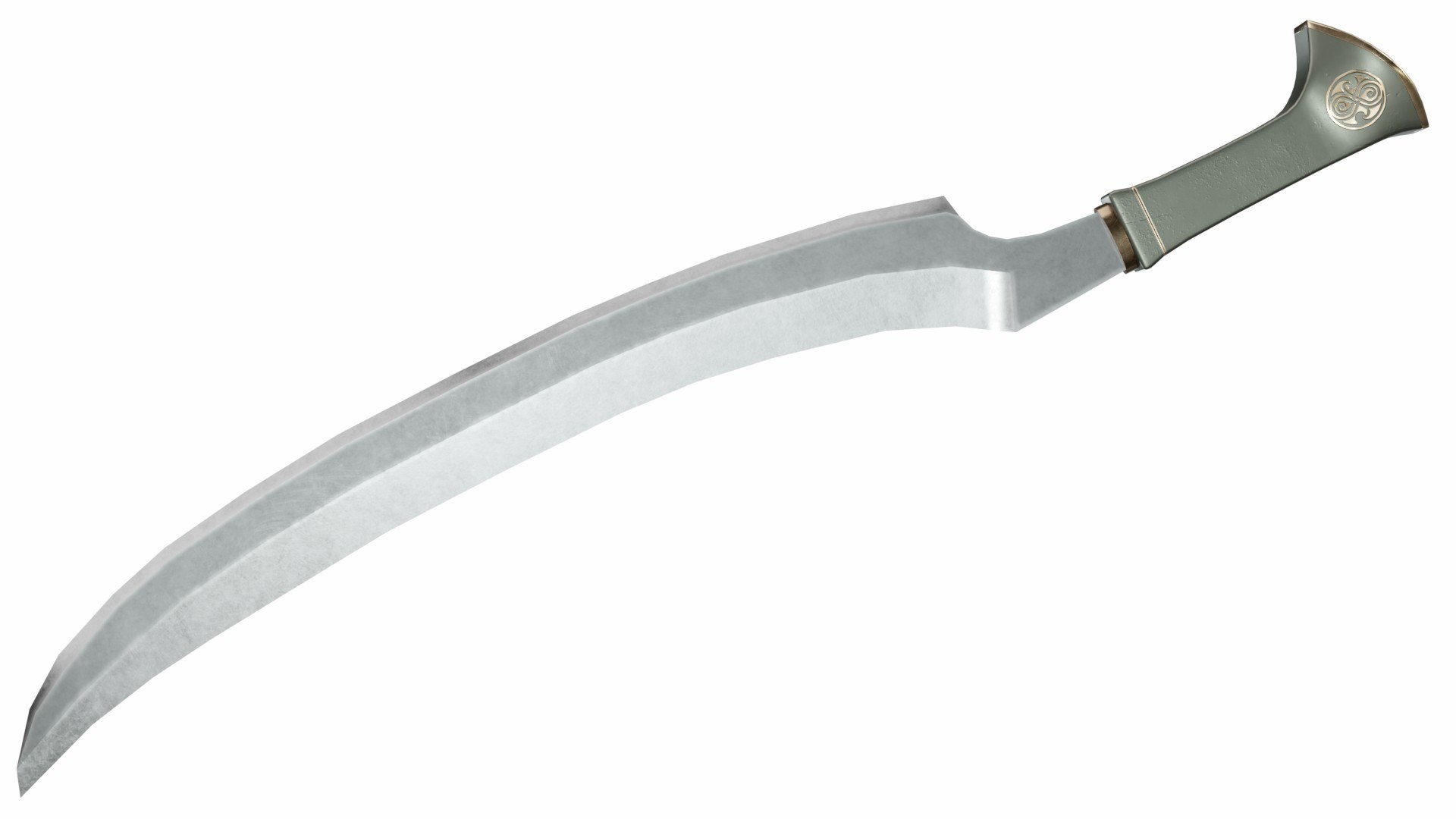 Curved Sword 12 3D Model - TurboSquid 2048926