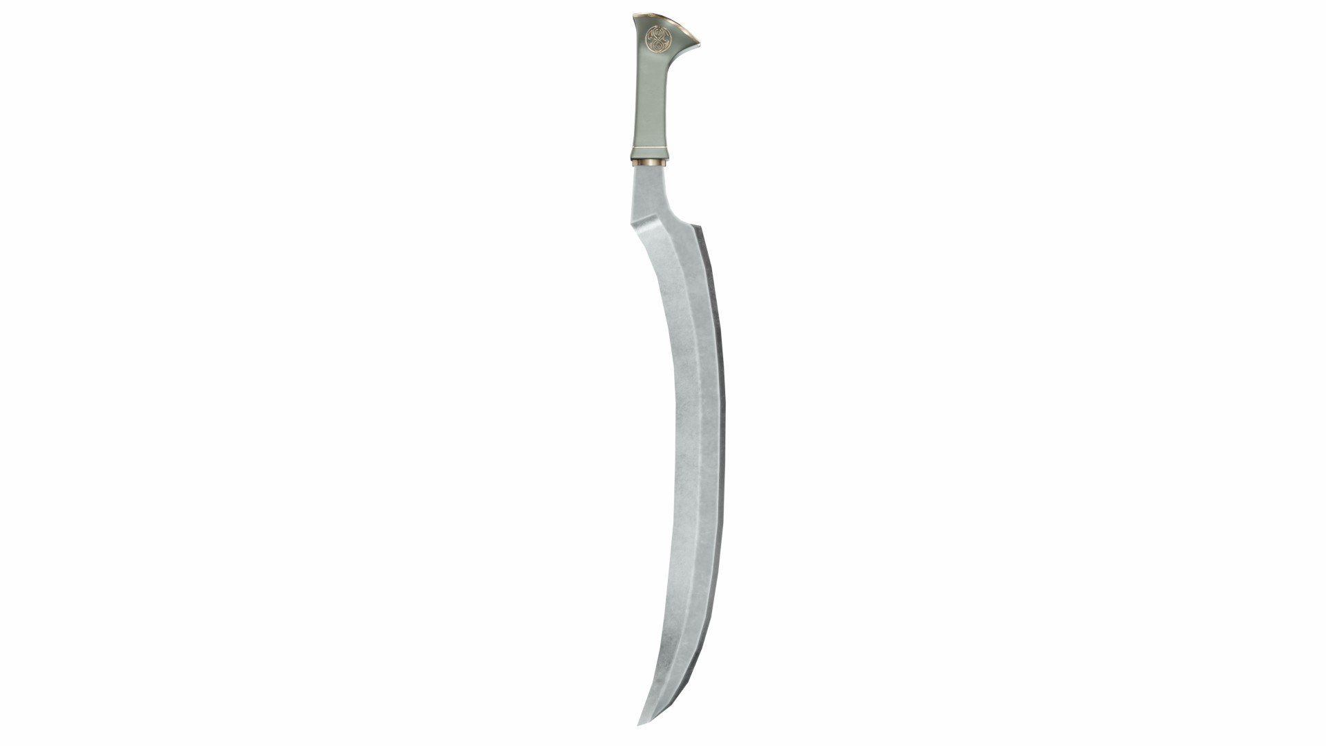 Curved Sword 12 3D Model - TurboSquid 2048926