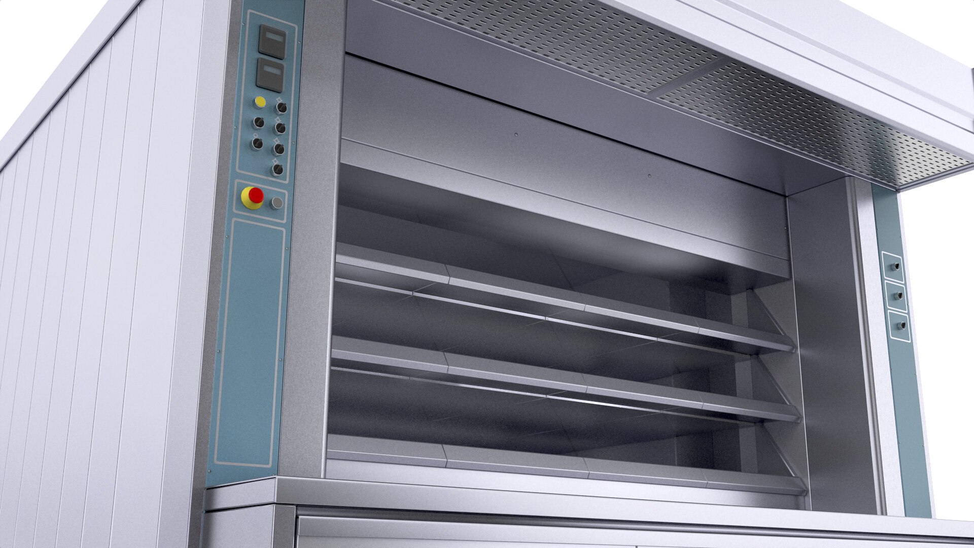 3D Model Industrial Bread Bakery Furnaces - TurboSquid 1525450