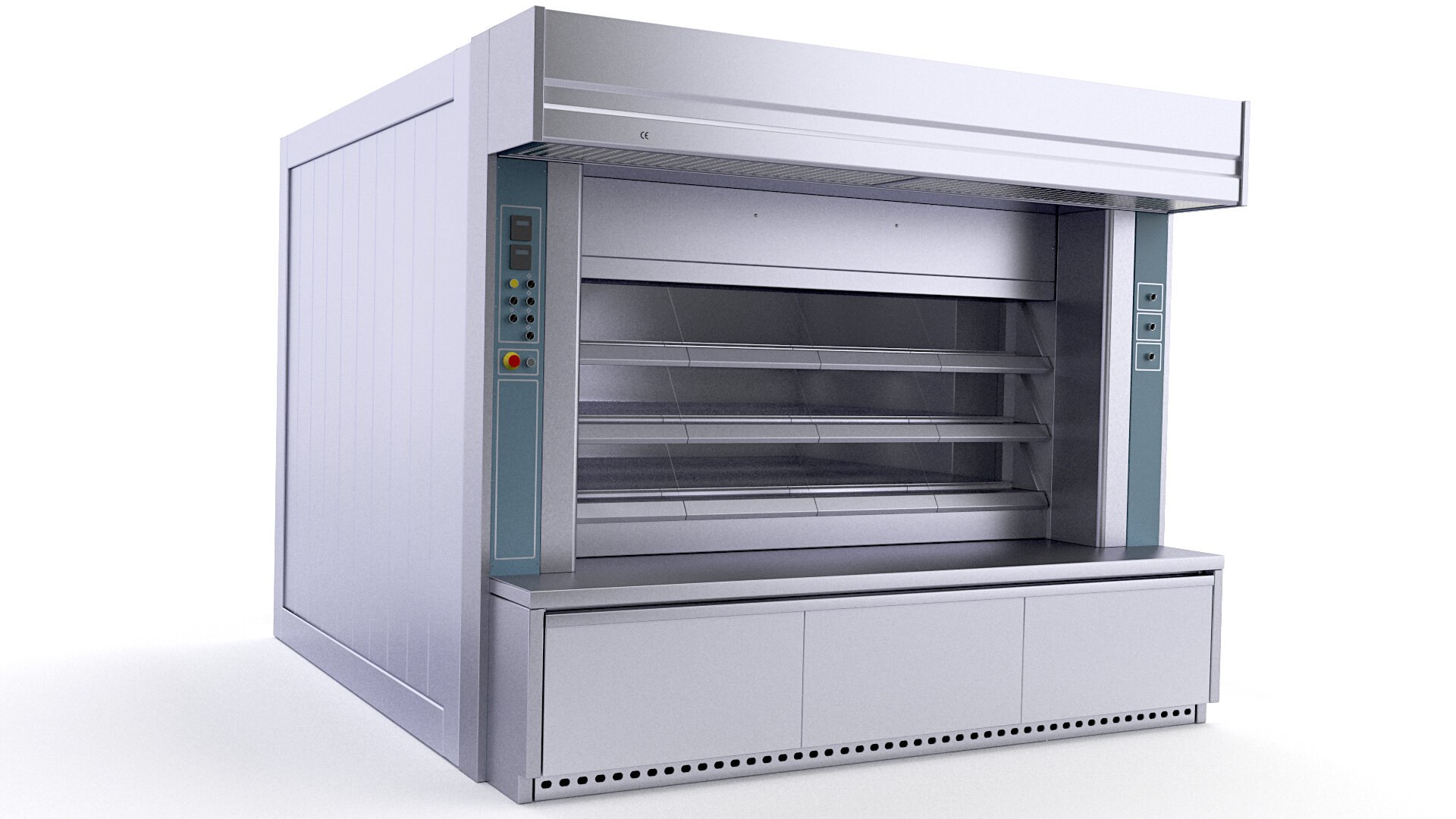 3D Model Industrial Bread Bakery Furnaces - TurboSquid 1525450