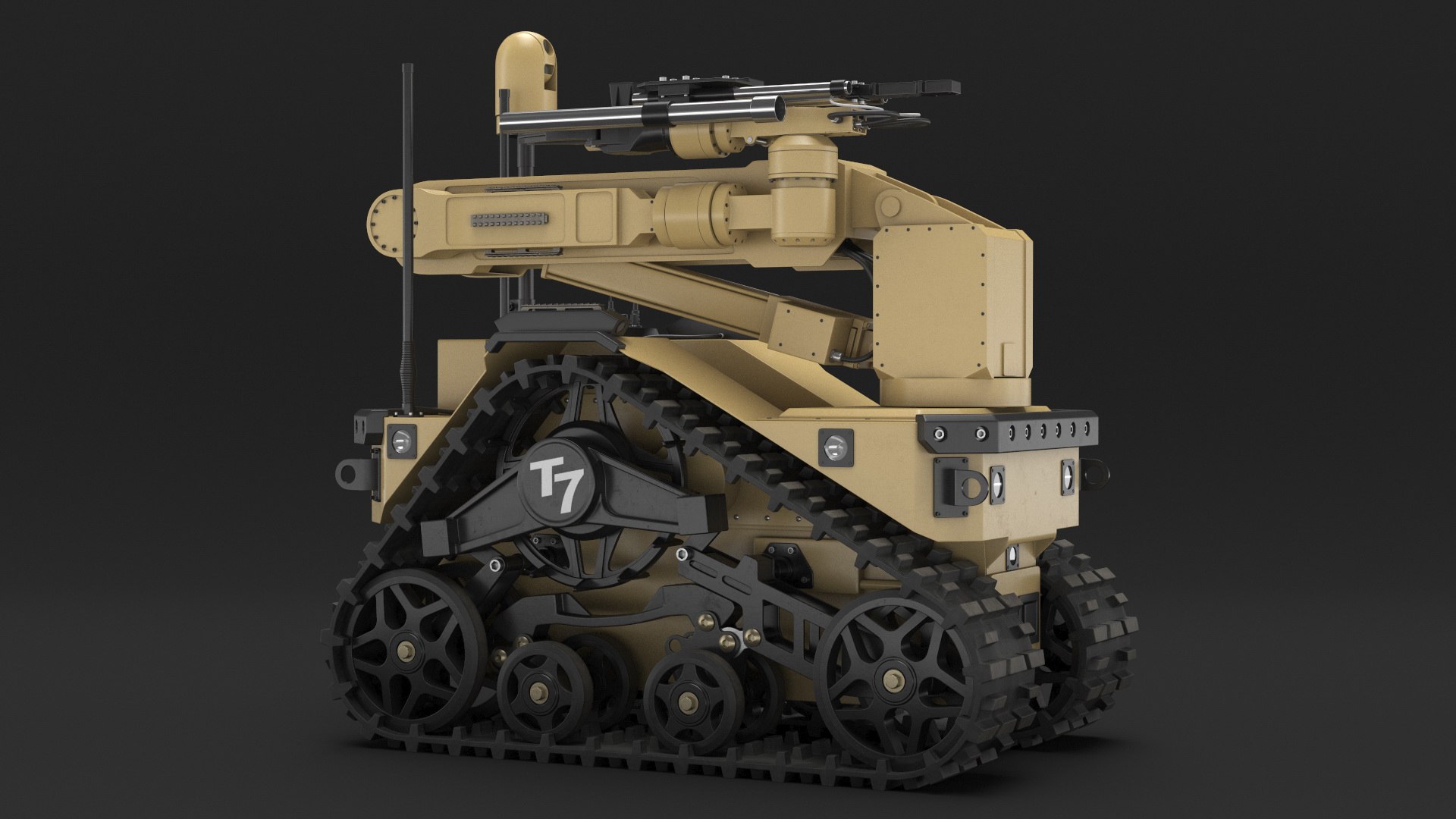 3D Multifunctional Robotic System Harris T7 Rigged - TurboSquid 2139199