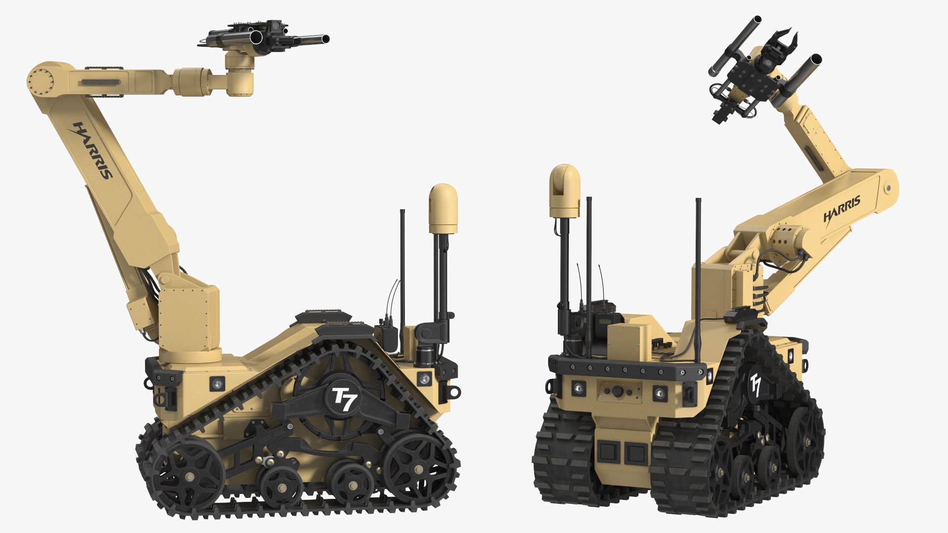 3D Multifunctional Robotic System Harris T7 Rigged - TurboSquid 2139199
