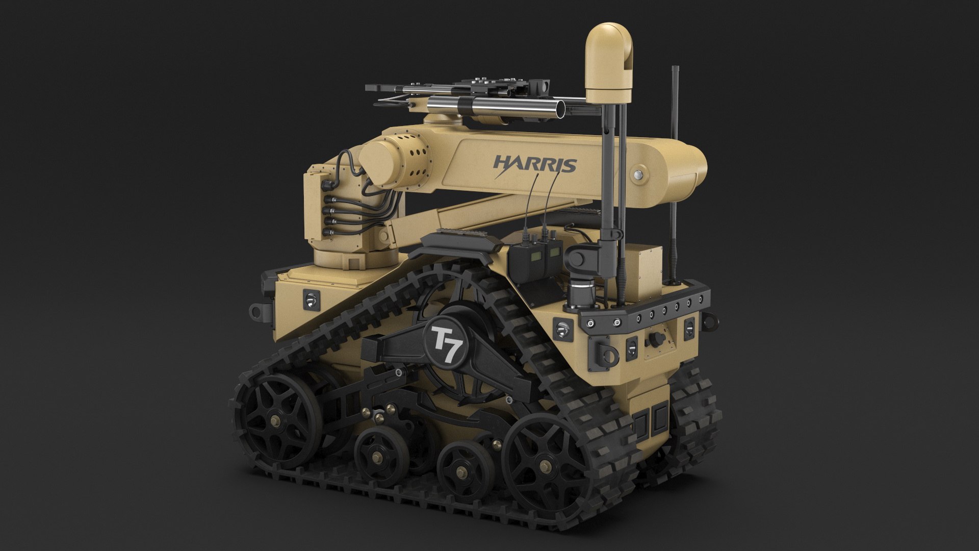 3D Multifunctional Robotic System Harris T7 Rigged - TurboSquid 2139199