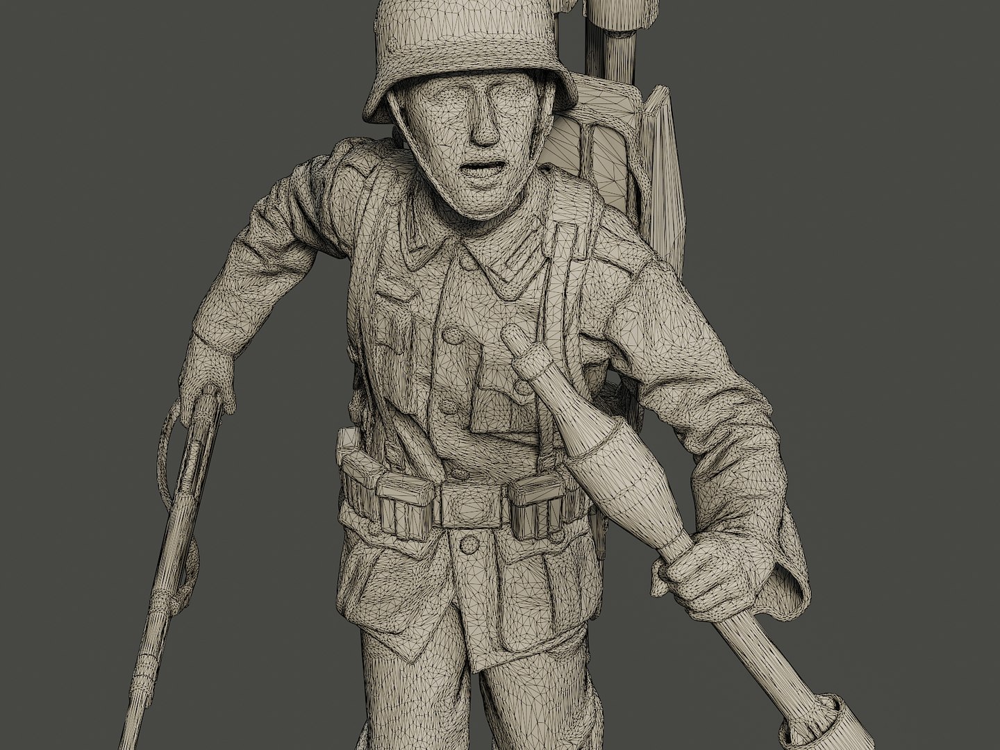 German Soldier Ww2 Run2 3D Model - TurboSquid 1513220