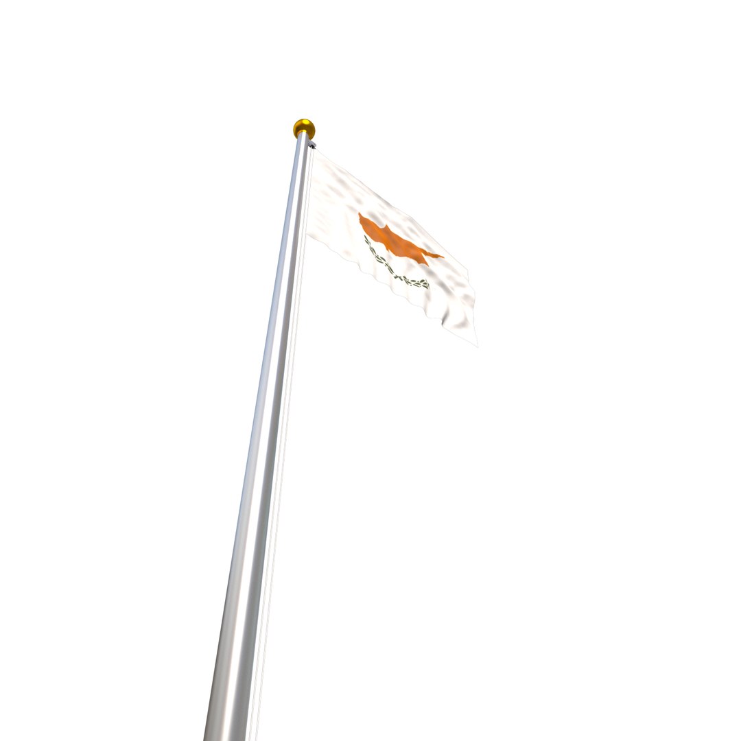 Realistic Waving Flag 3D Model - TurboSquid 1477998