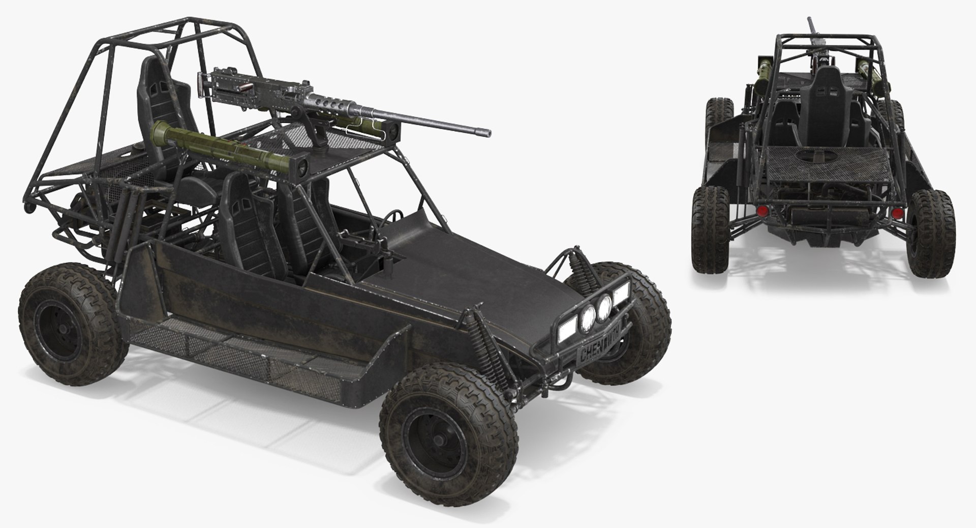 Desert Patrol Vehicle Dpv 3d 3ds