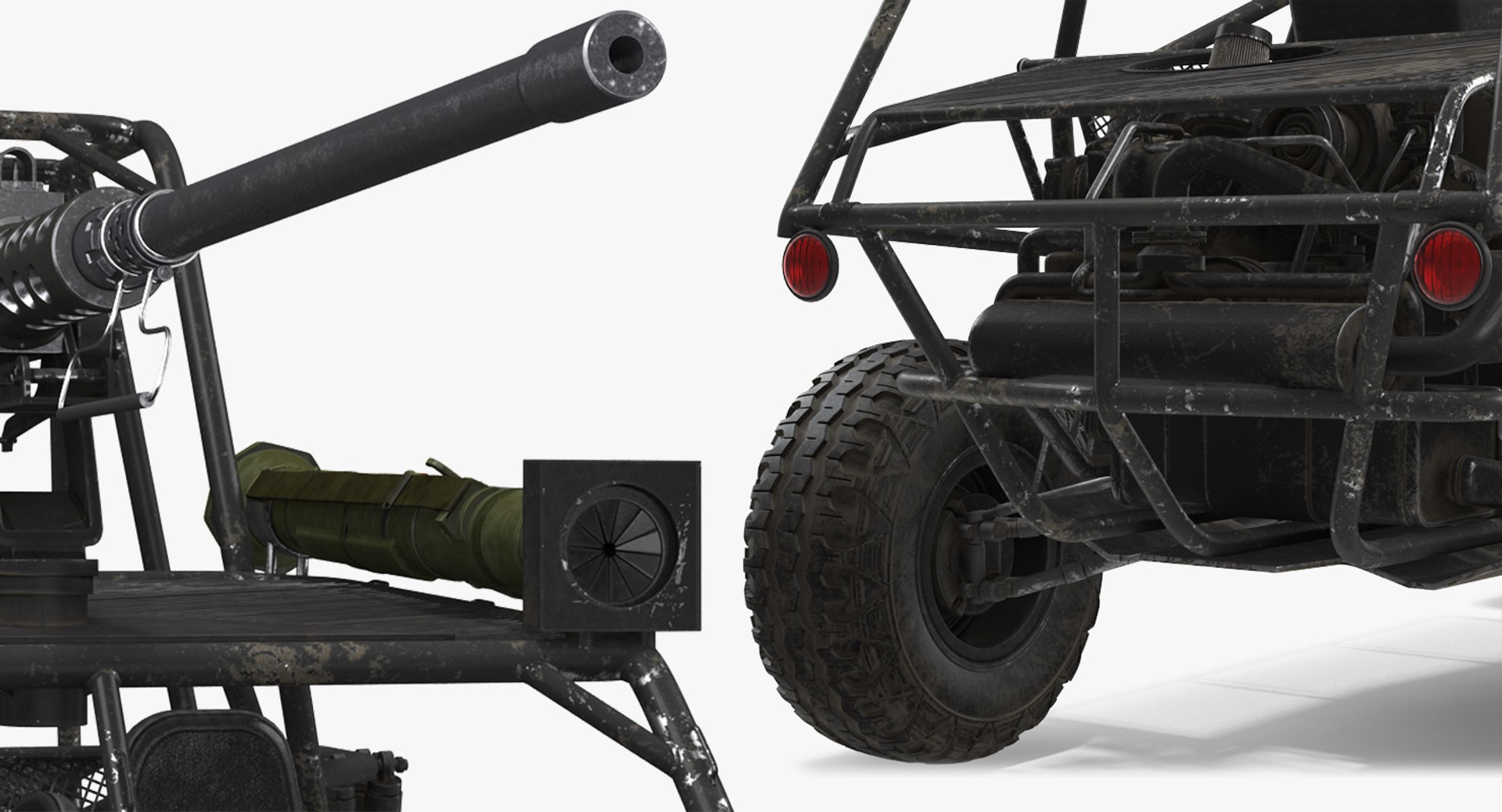 Desert Patrol Vehicle Dpv 3d 3ds