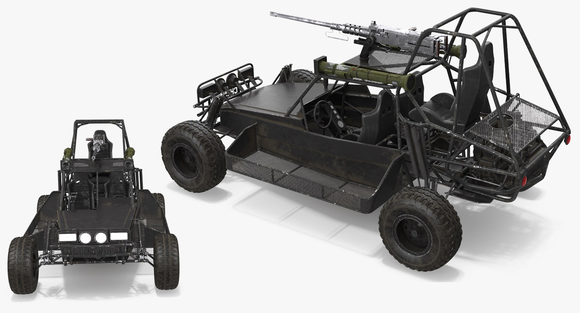 Desert Patrol Vehicle Dpv 3d 3ds