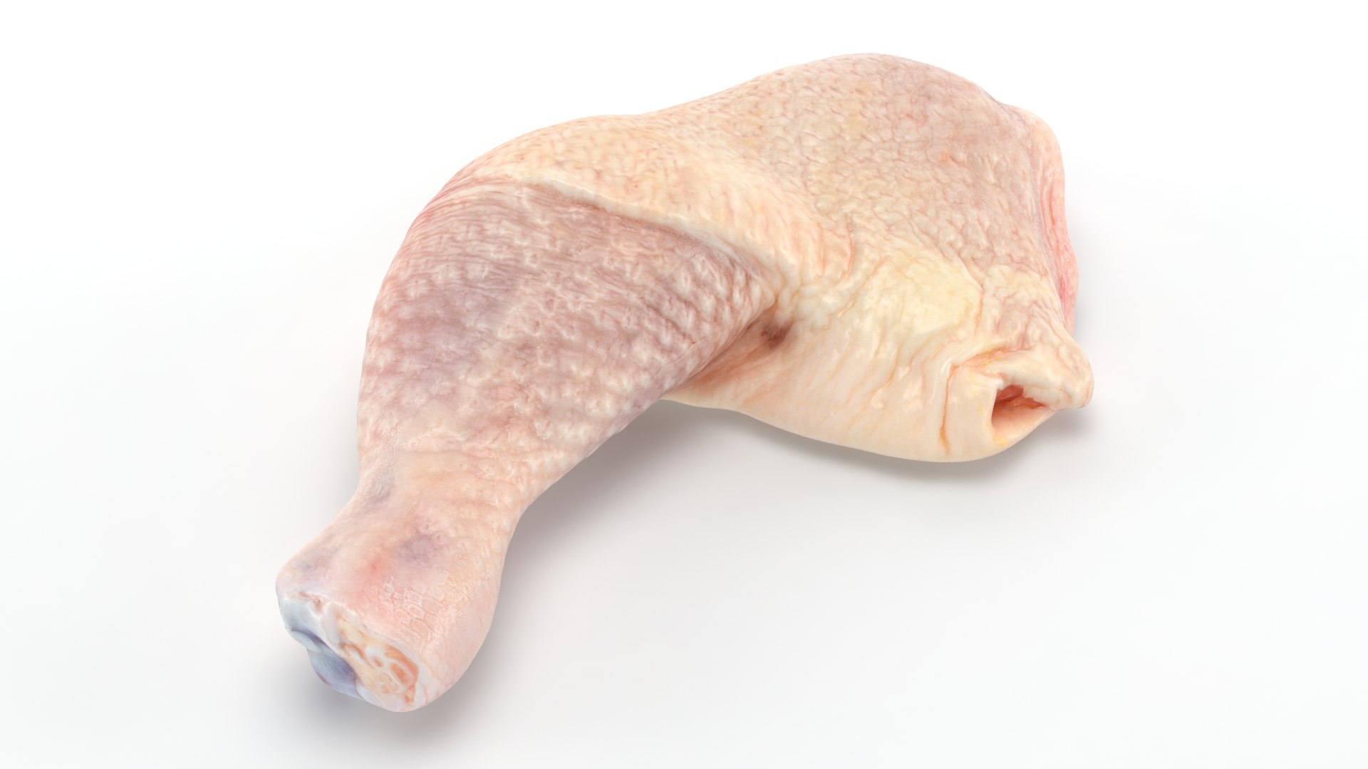 3D Fresh Raw Chicken Thigh V2 Model - TurboSquid 2075526
