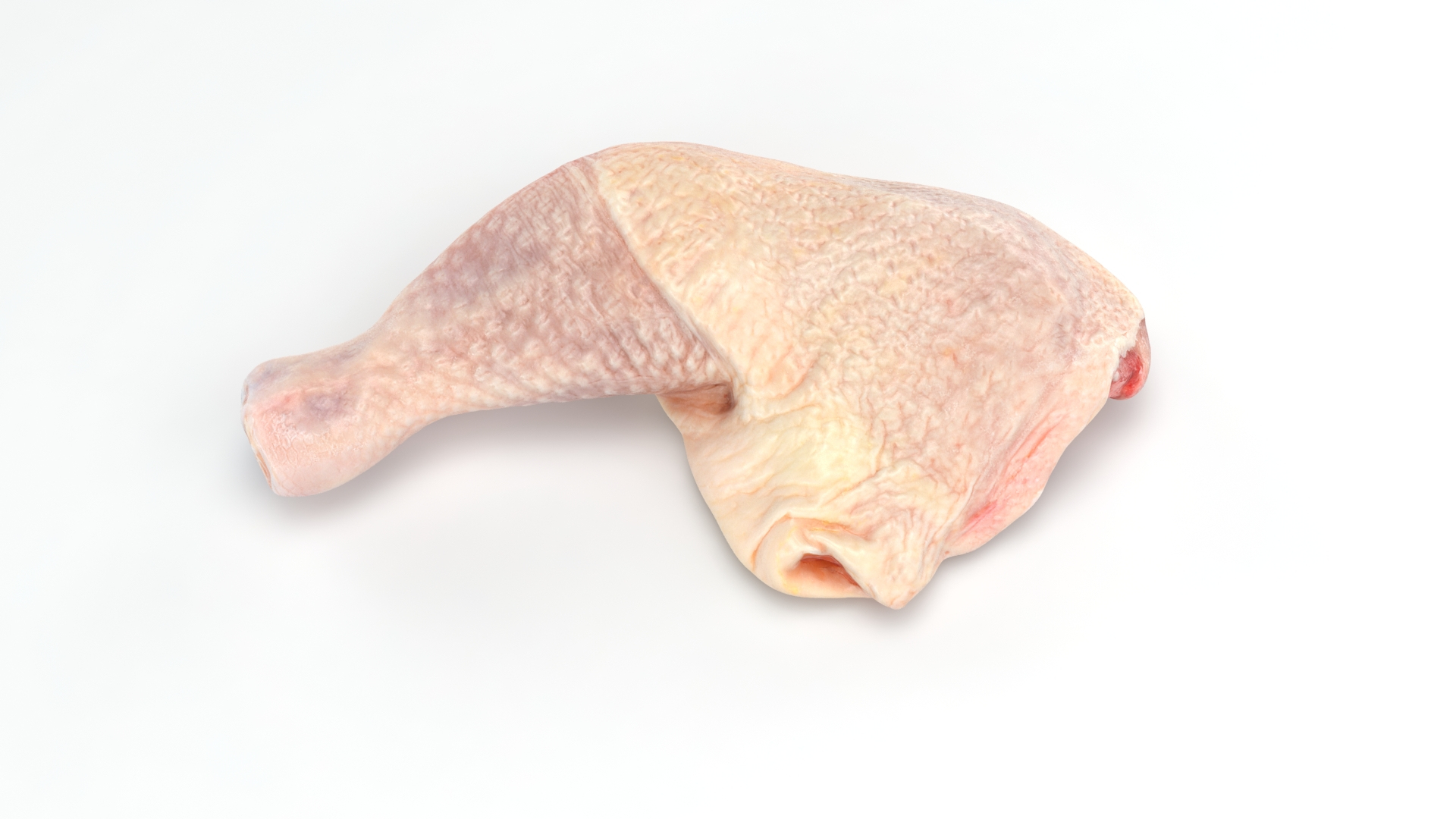 3D Fresh Raw Chicken Thigh V2 Model - TurboSquid 2075526