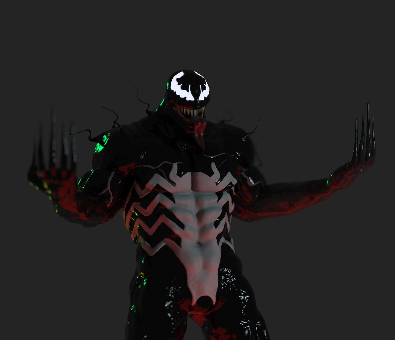 3D Venom Character - TurboSquid 2097929