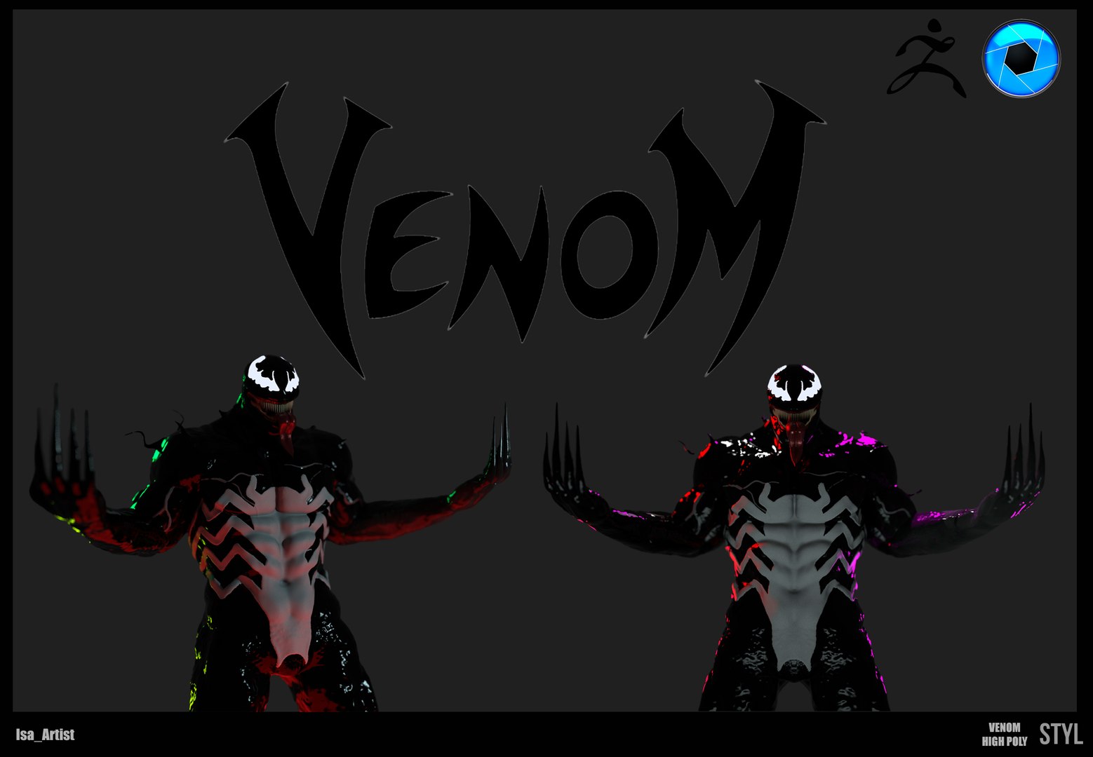 3D Venom Character - TurboSquid 2097929