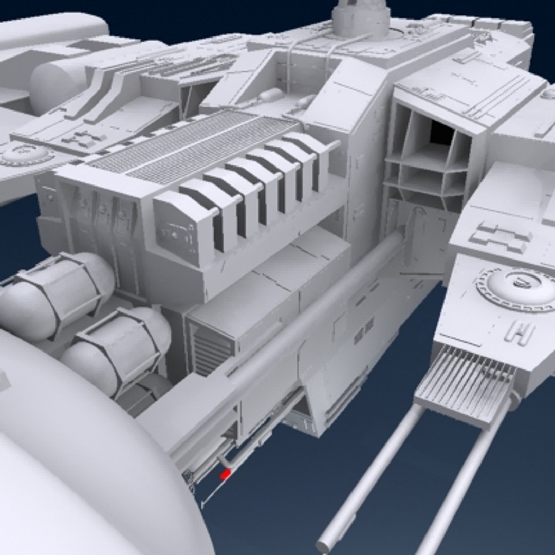 Spacecraft Space Craft 3d Model