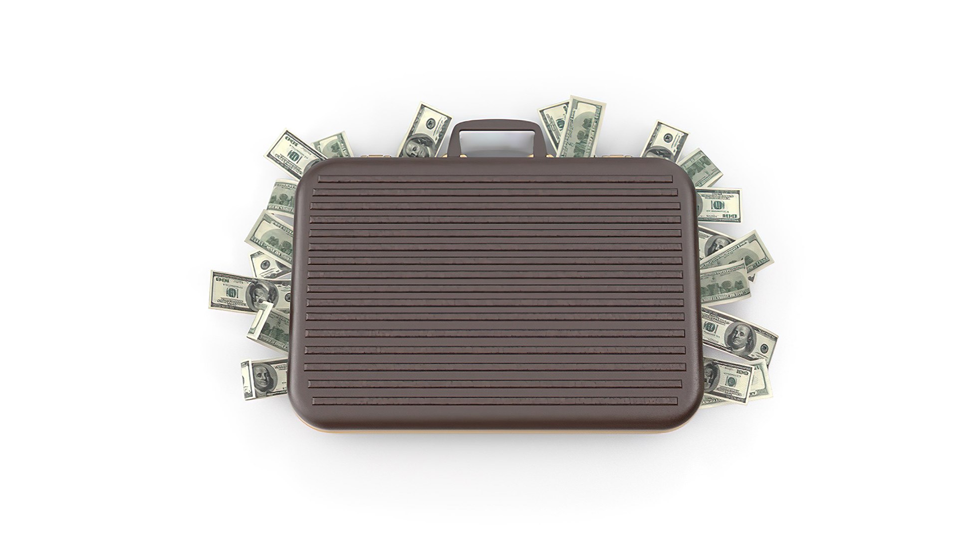 3D Money Briefcase Model - TurboSquid 2057081