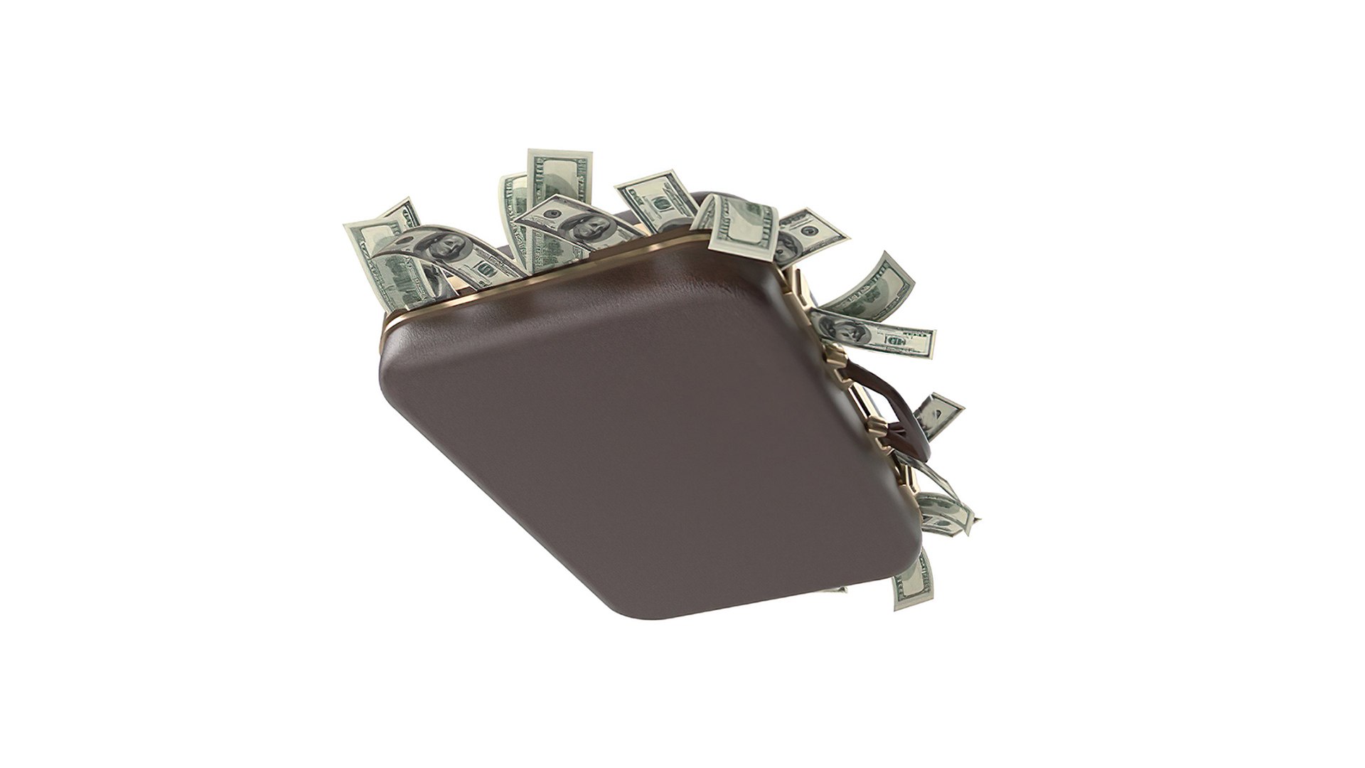 3D Money Briefcase Model - TurboSquid 2057081