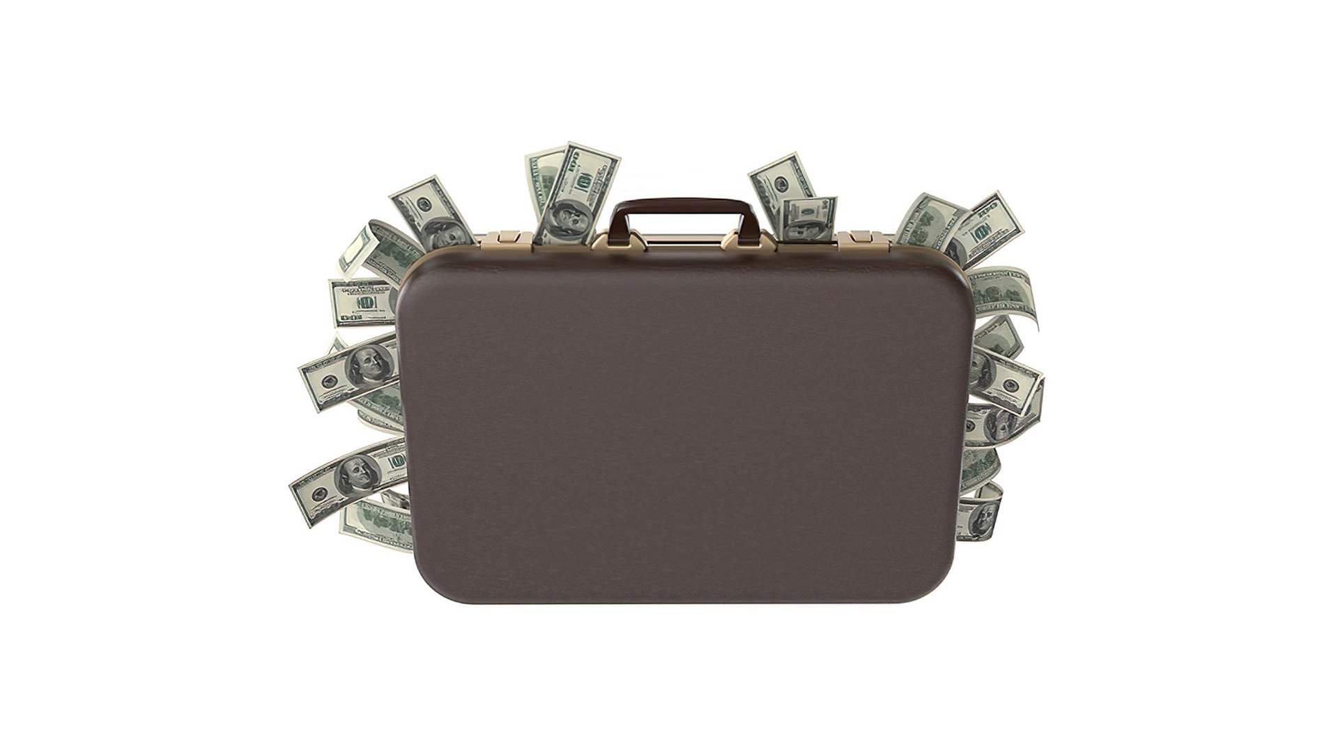 3D Money Briefcase Model - TurboSquid 2057081
