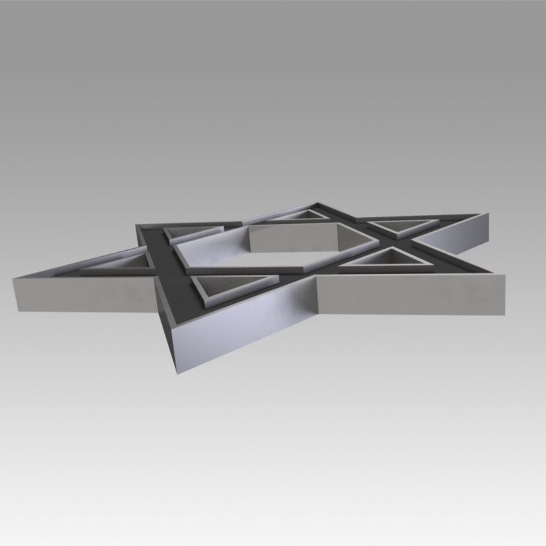 David Star 3D Model - TurboSquid 1321536