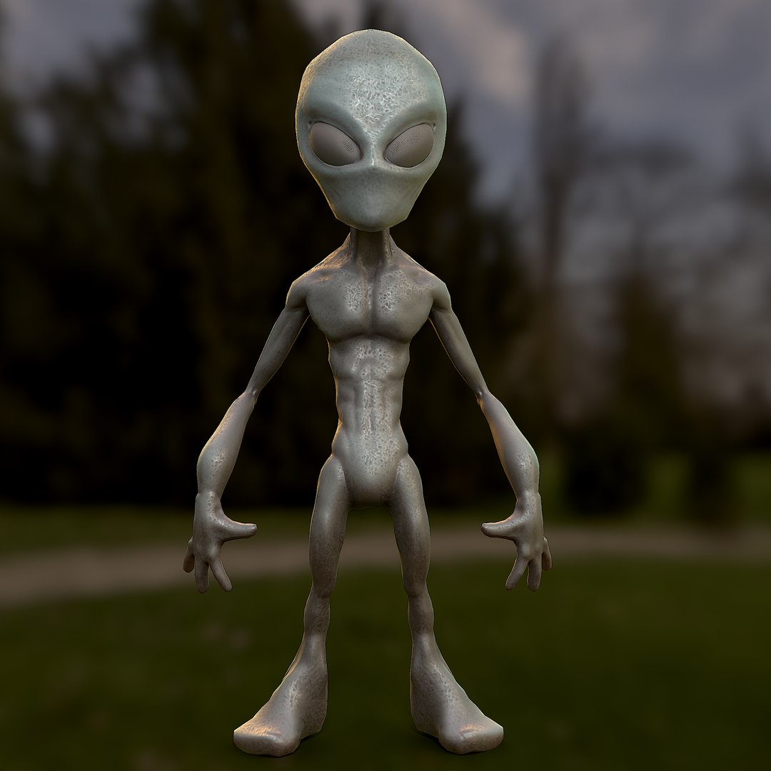 3D Alien - TurboSquid 1988408