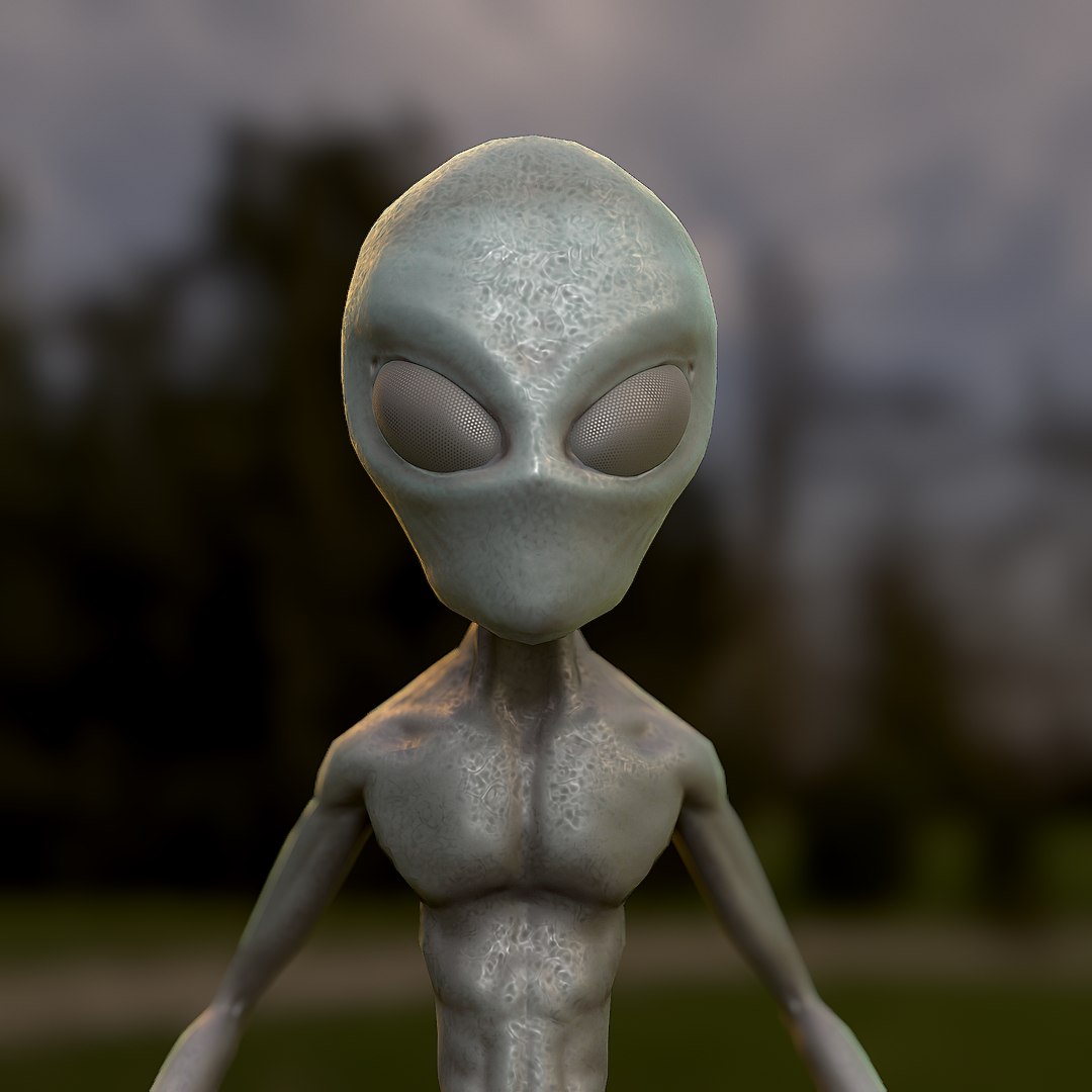 3D Alien - TurboSquid 1988408