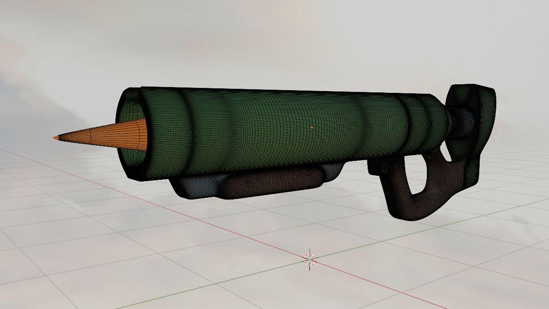 Carrot ShootGun 3D Model - TurboSquid 2111154