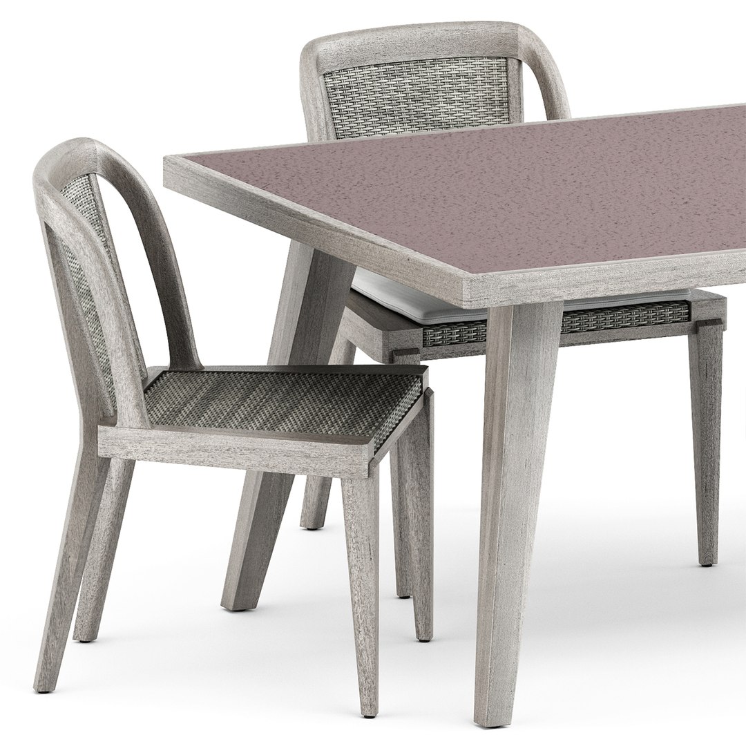 Rock Table Dining 3D Model - TurboSquid 1684482