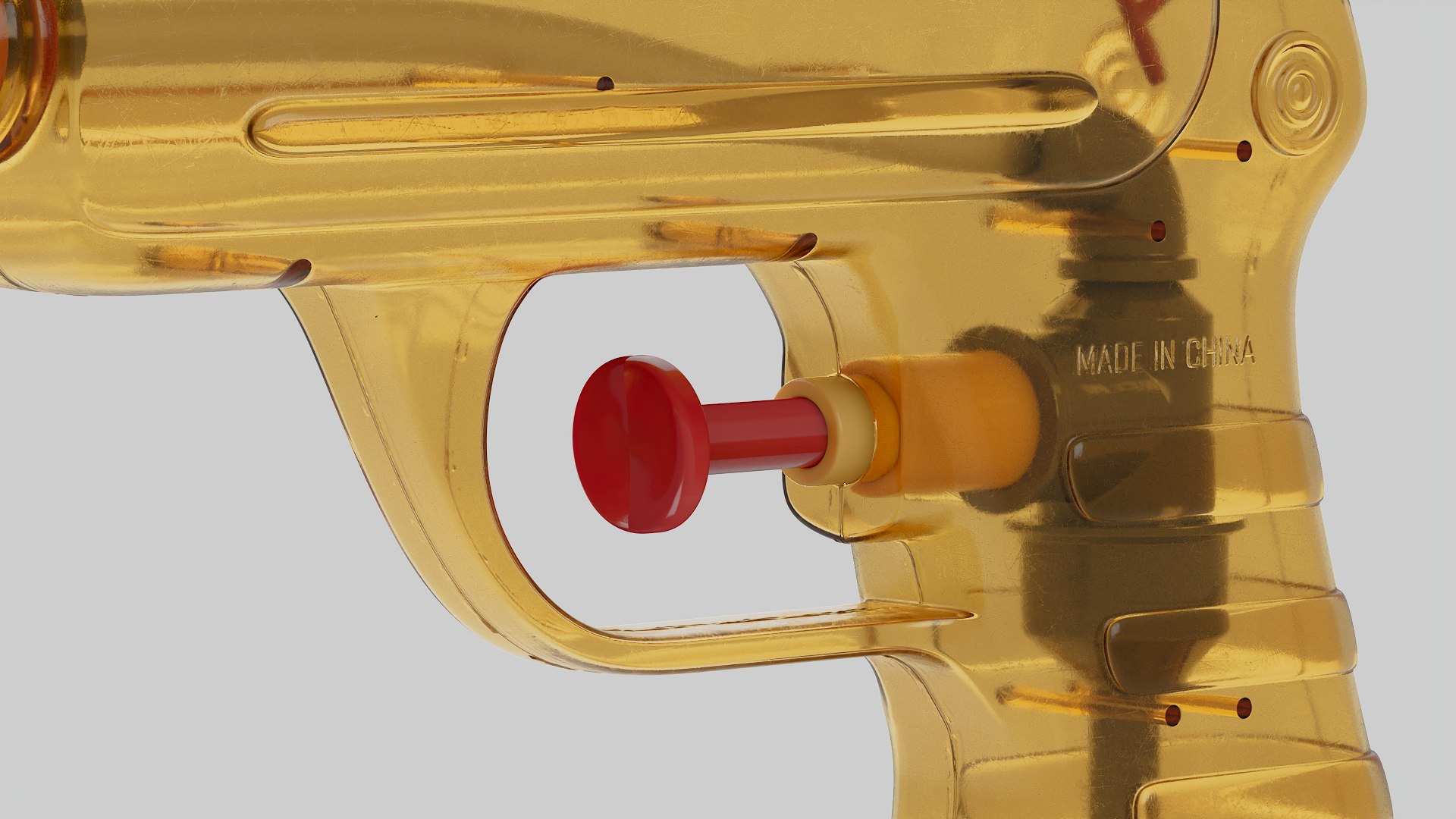 3D Model Plastic Water Gun Toy - TurboSquid 2275547