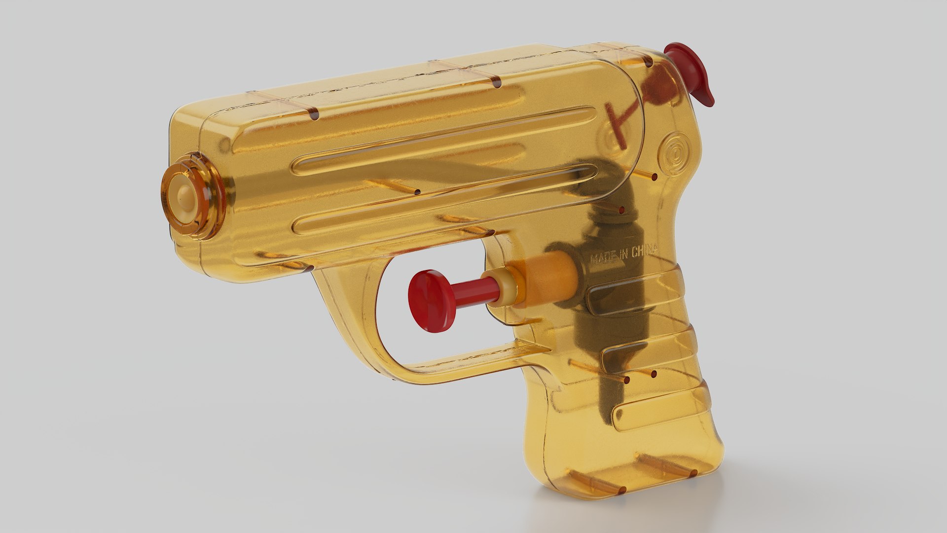 3D Model Plastic Water Gun Toy - TurboSquid 2275547
