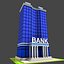 3d Cartoon Bank Toon