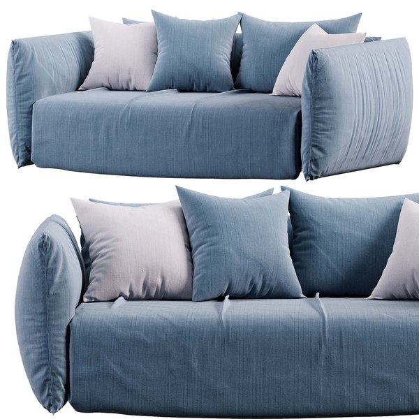 Meridiani SCOTT sofa model - TurboSquid 1977005