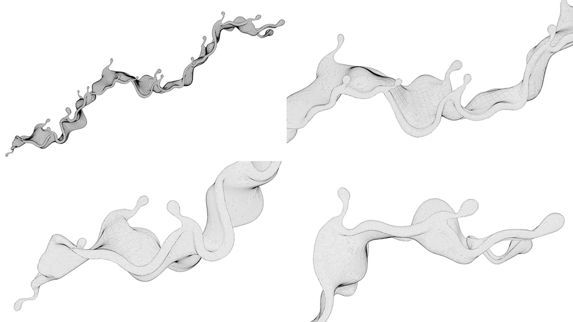 3D Splash Liquid Water Model - TurboSquid 1627754