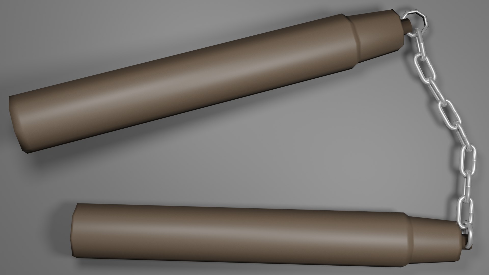 3D Model Basic Low Poly Nunchucks - TurboSquid 1763484