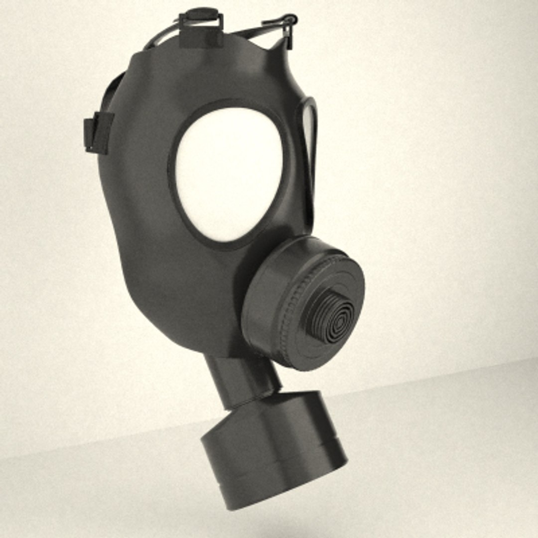 Gas Mask 3d Model