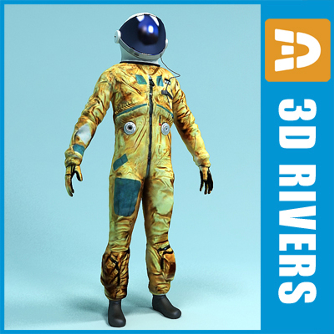 3d model space spaceman