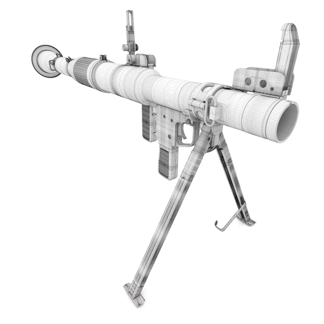 3d v2 grenade launcher model