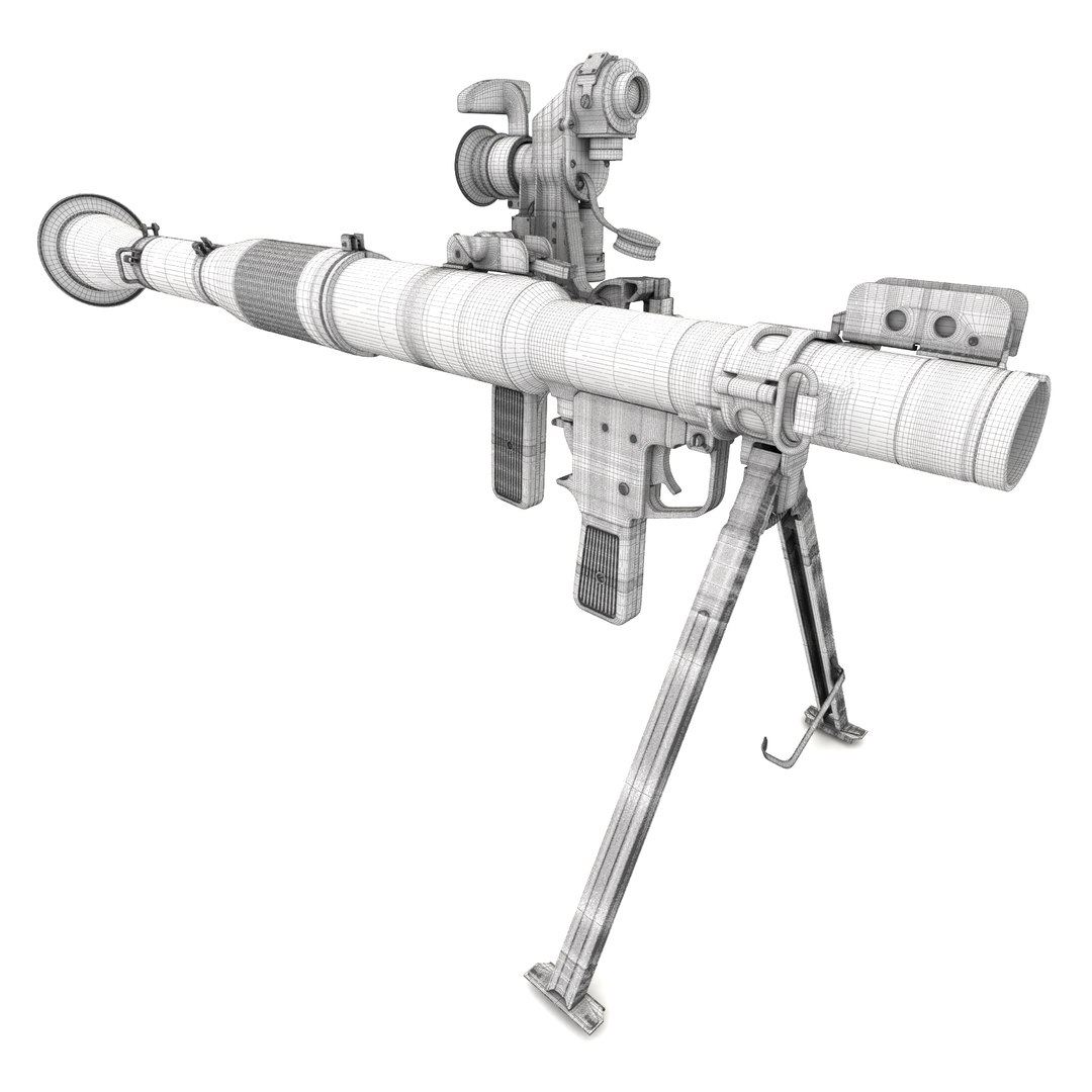 3d v2 grenade launcher model