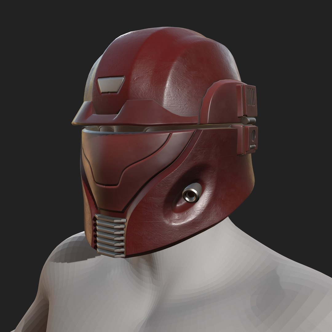 3D Helmet Sci Fi - TurboSquid 1508641