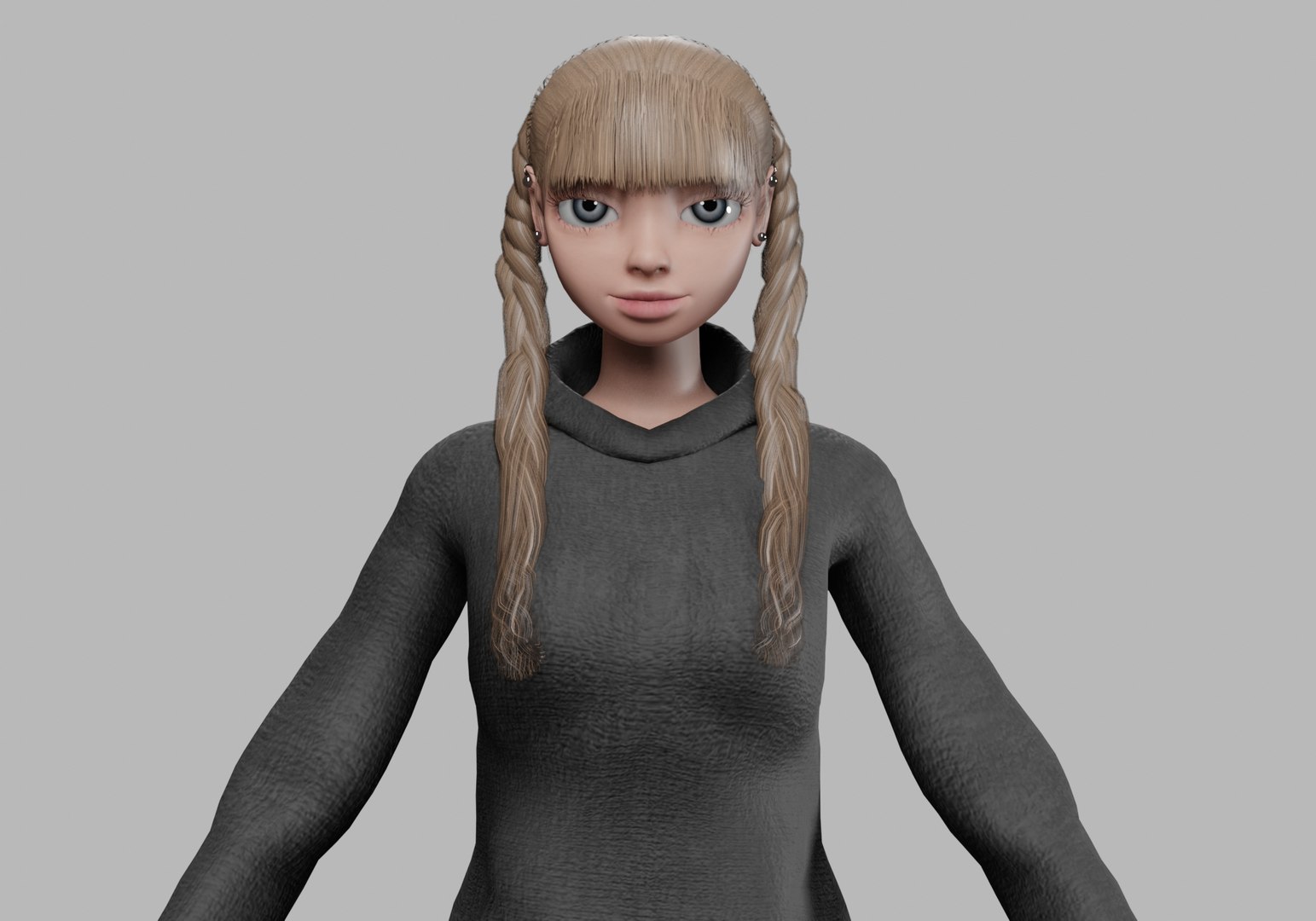 Young Sweet Girl V33789 3D Model - TurboSquid 2263383